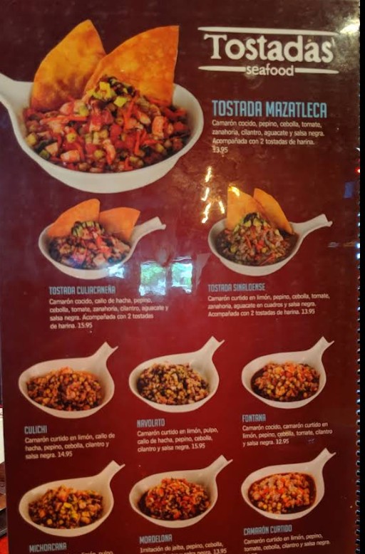 Culichi Town Restaurant Menu | Best Seafood in Fresno